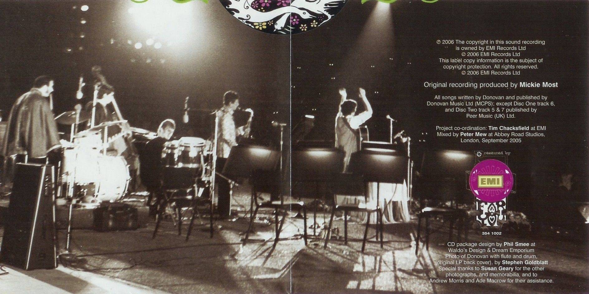 Donovan In Concert The Complete 1967 Anaheim Show : Booklet 2 | CD ...